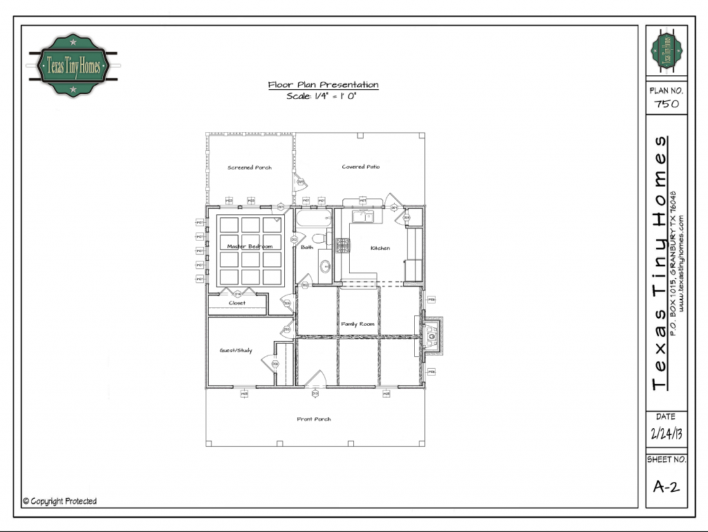 Plan Presentation Sheet 2- Reduced For Website | Texas Tiny Homes