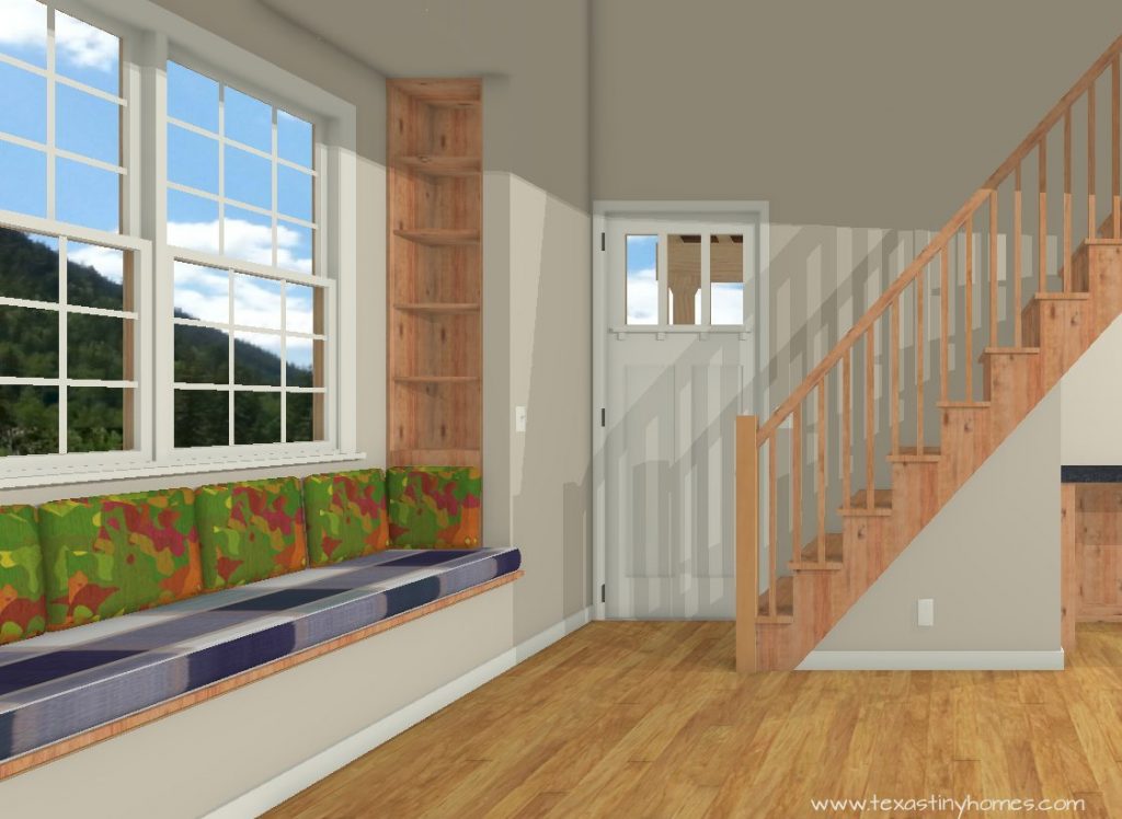 Kitchen Living Side View JPG | Texas Tiny Homes