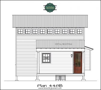 New Left Elevation – Sneak Peek | Texas Tiny Homes