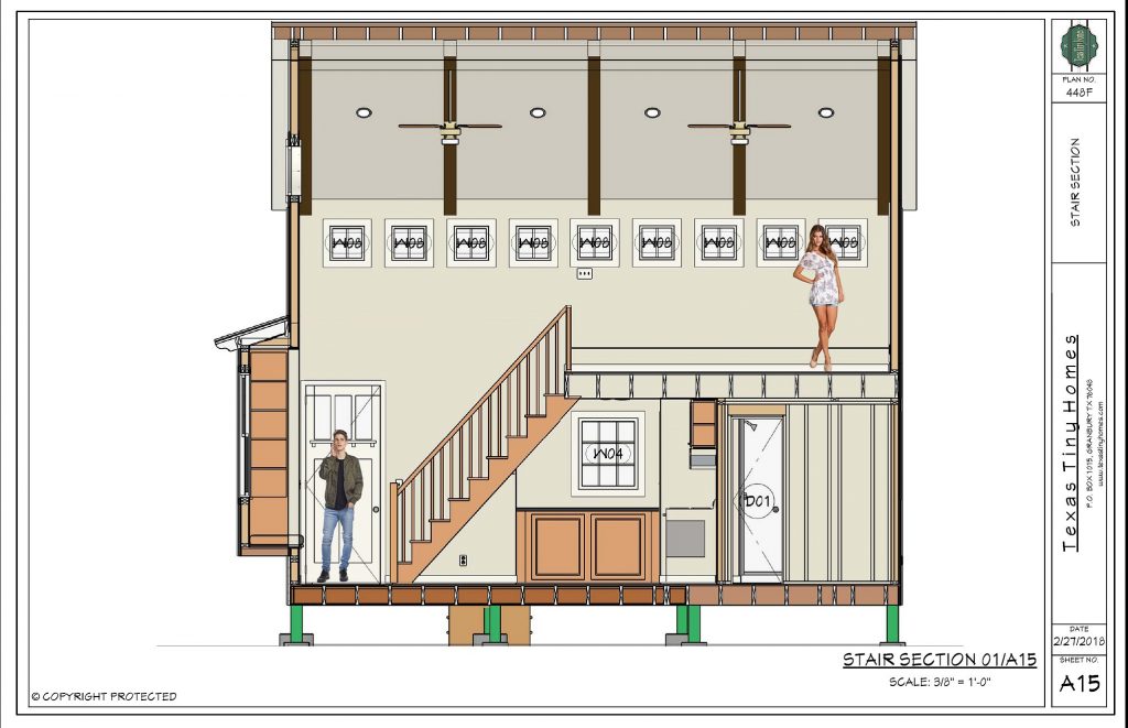 Cut-A-Way 2 W Models | Texas Tiny Homes